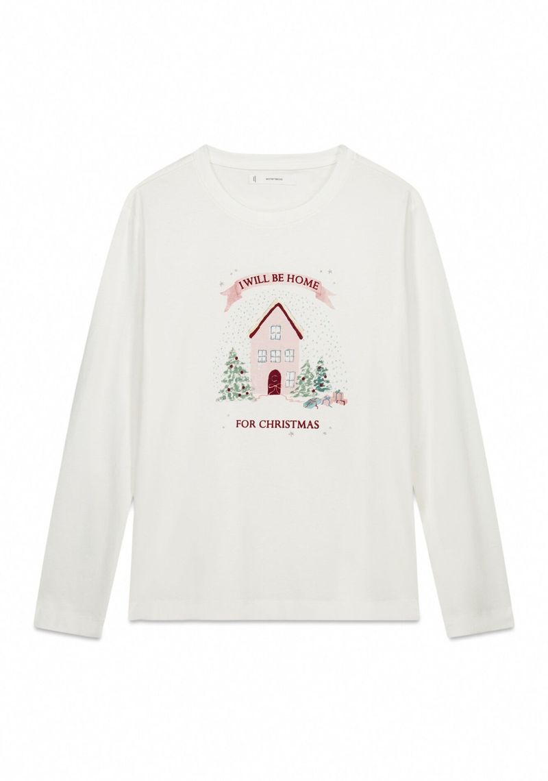 WomenSecret Camiseta manga larga navidad